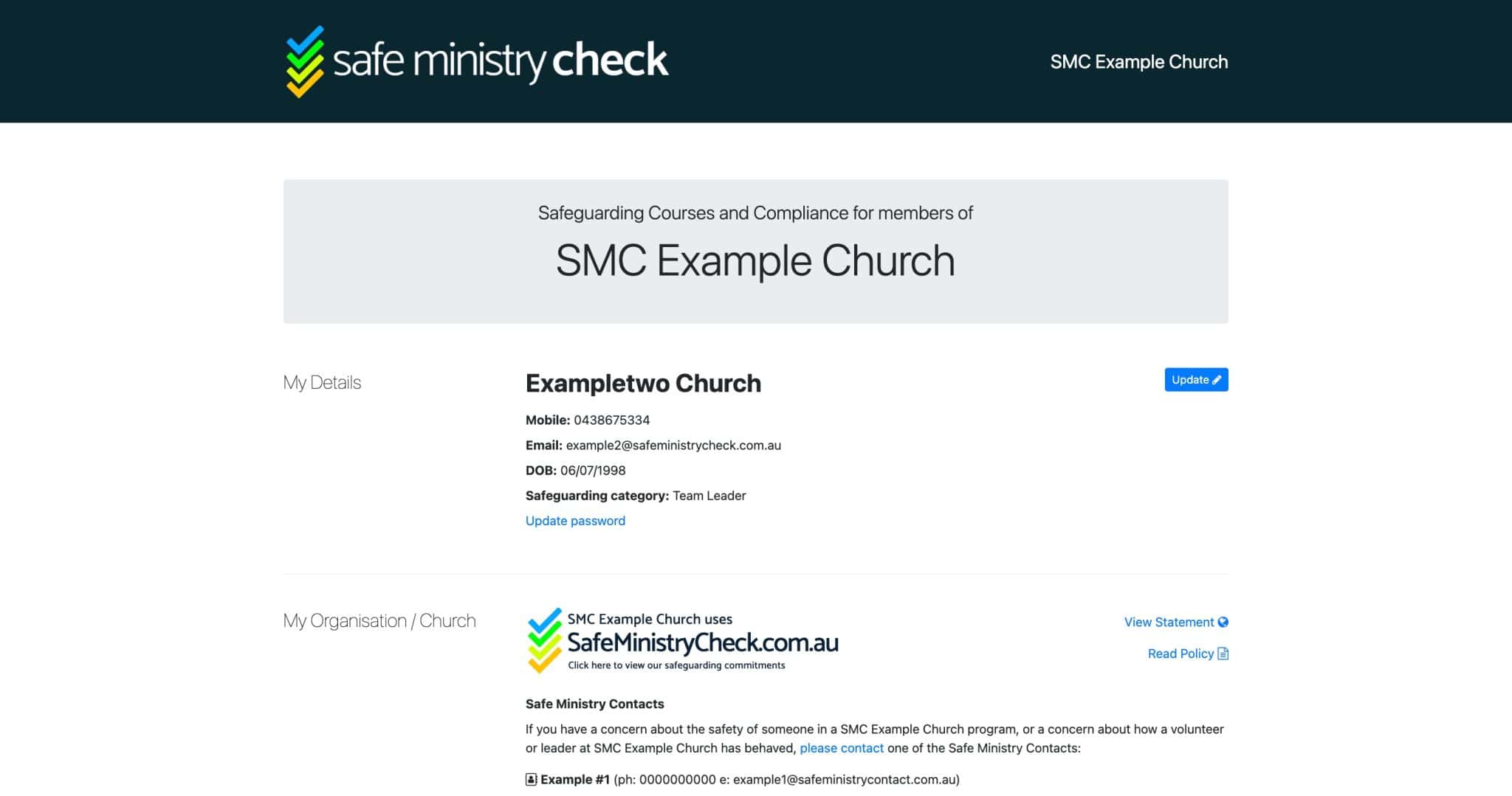 Getting Started with Training – Safe Ministry Check