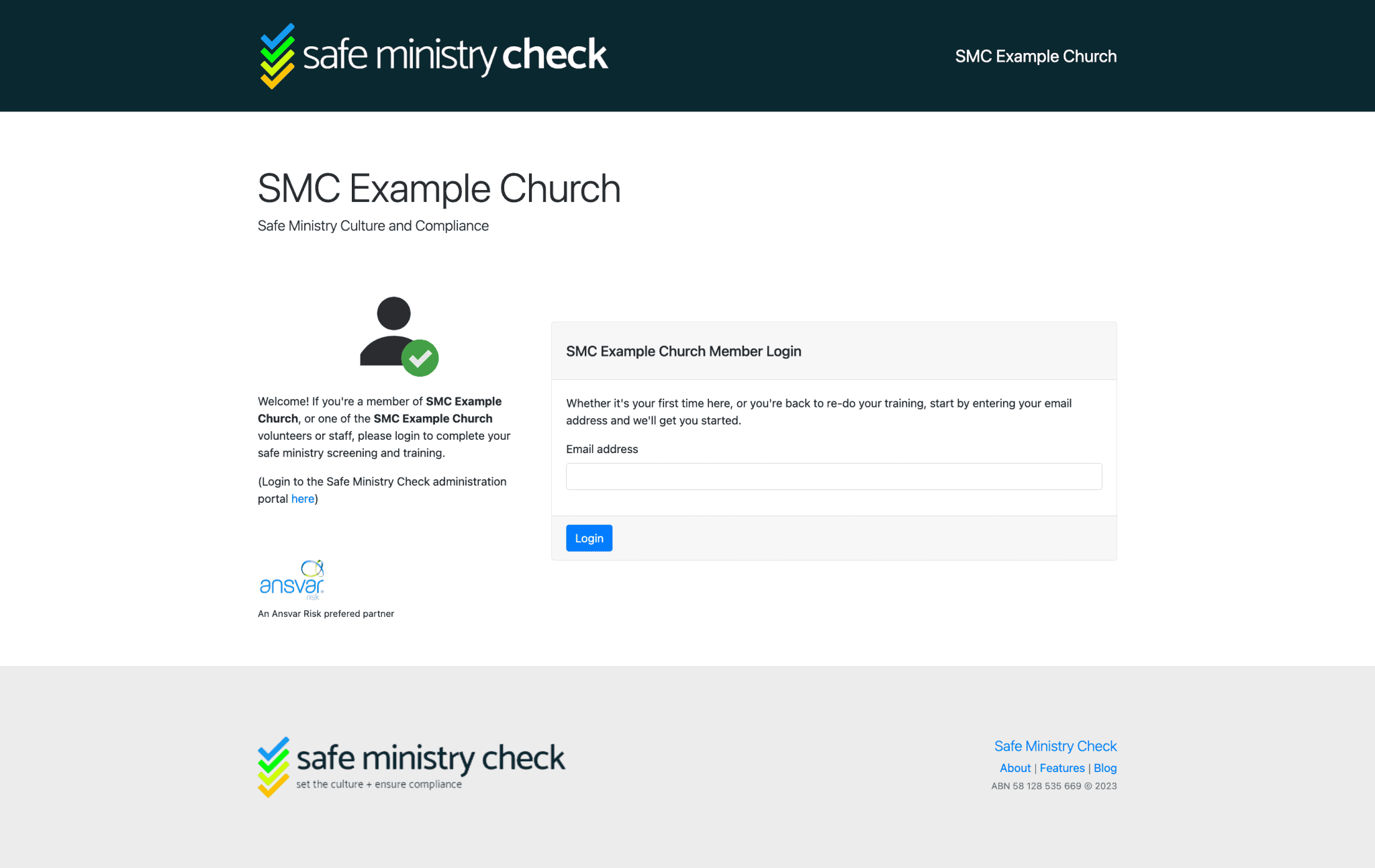 Getting Started with Training – Safe Ministry Check