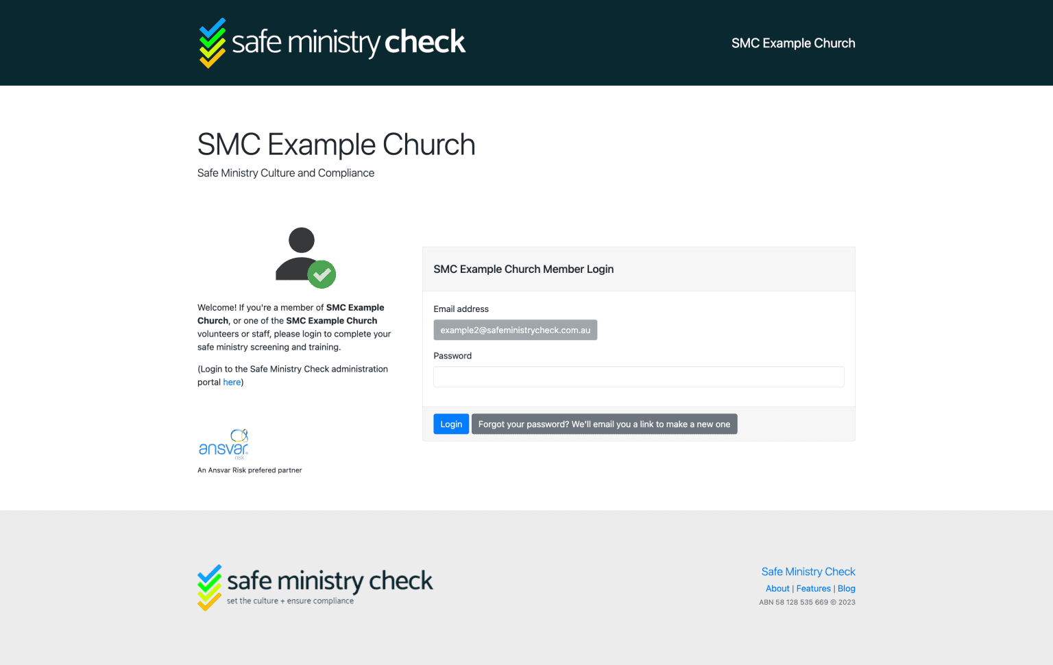 Getting Started with Training – Safe Ministry Check
