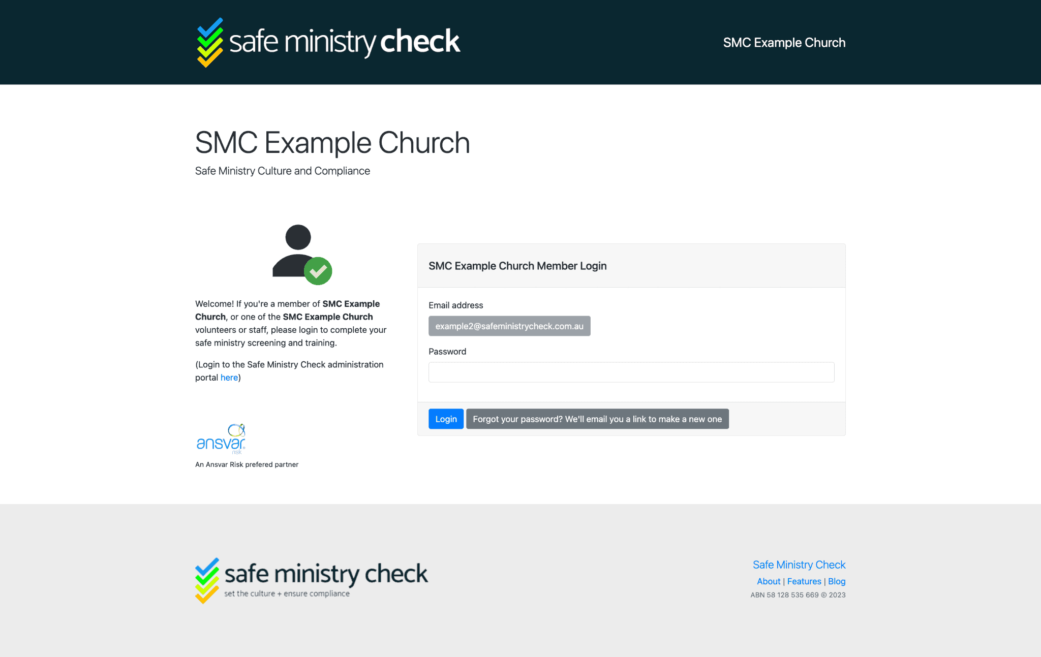 Getting Started with Training – Safe Ministry Check