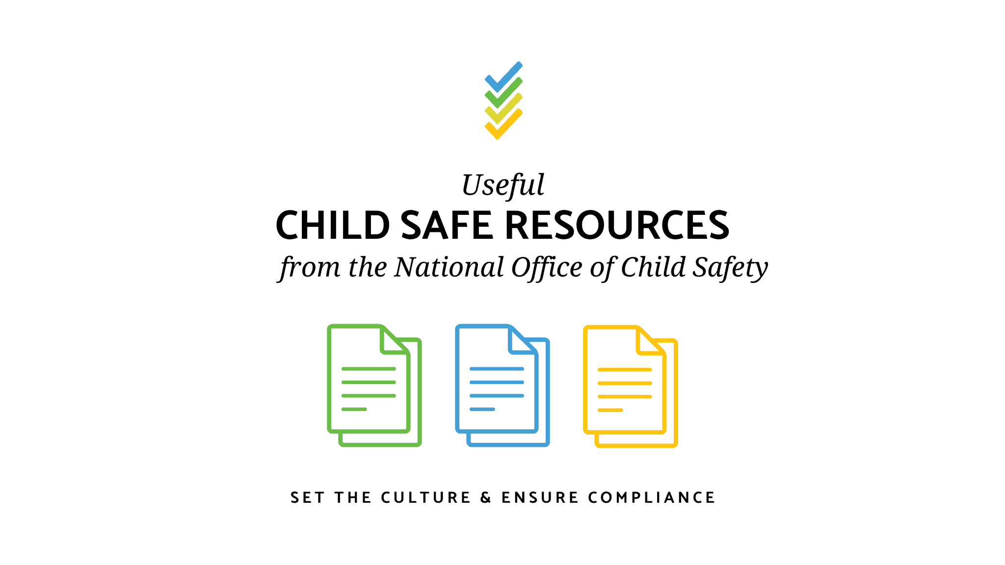 Useful Child Safety Resources from the National Office of Child Safety ...