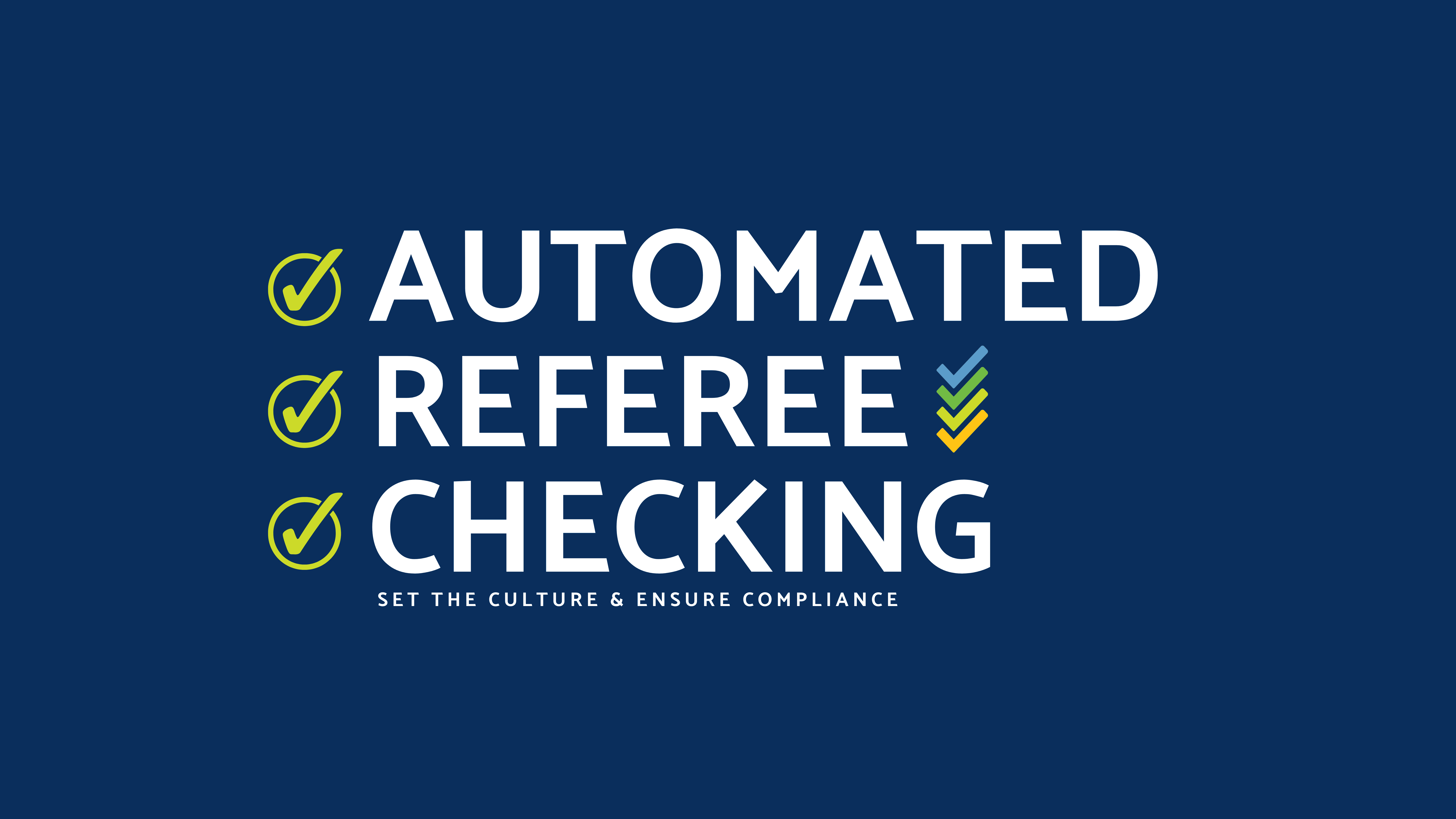Automated Referee Checking – Safe Ministry Check