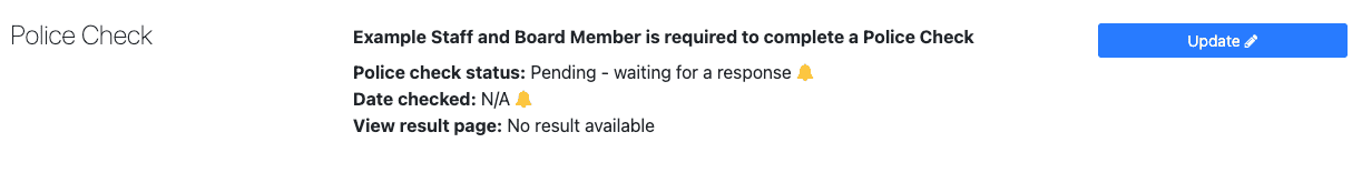 How to: Update Police Check Information – Safe Ministry Check