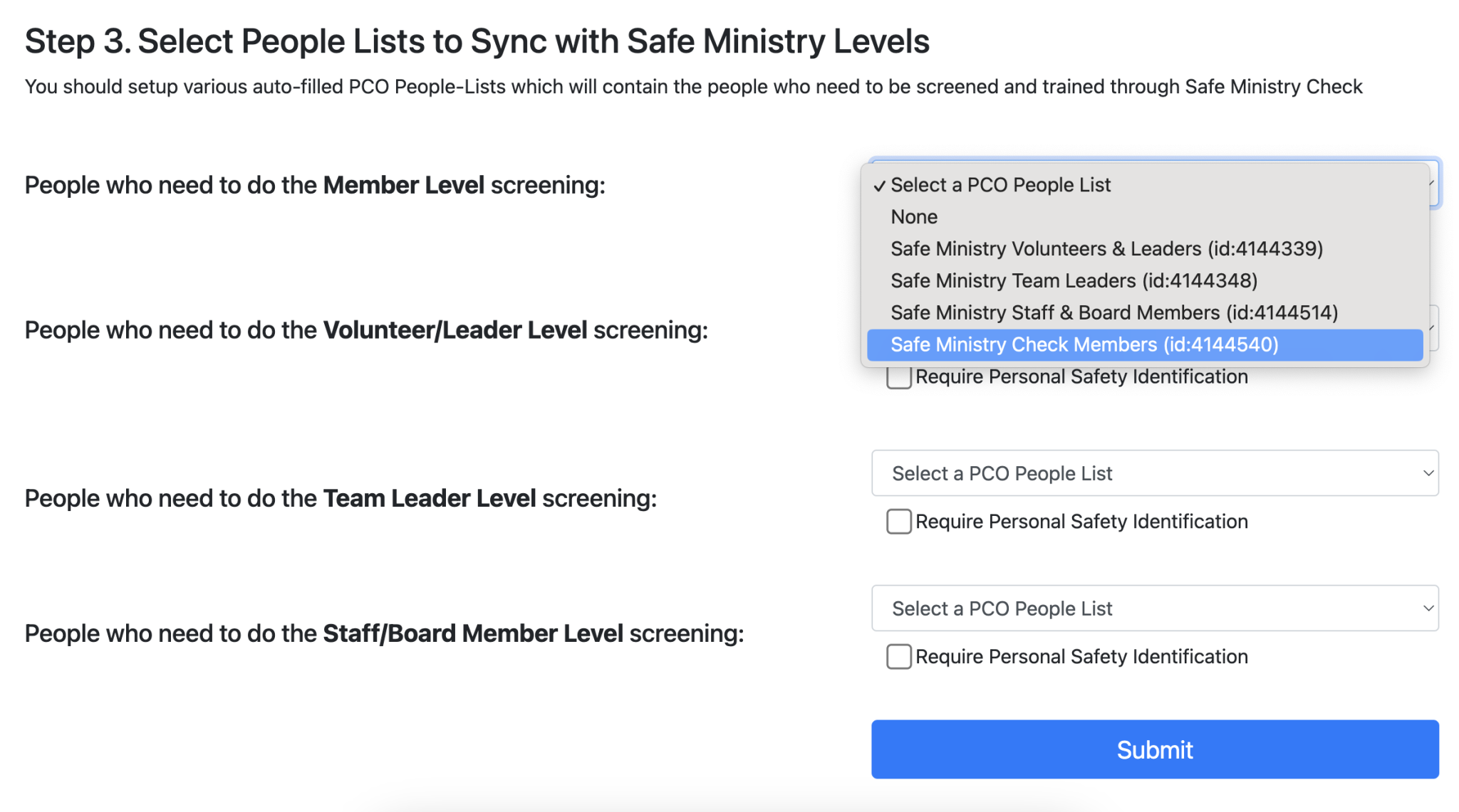 How to Integrate Planning Center Online with Safe Ministry Check – Safe ...